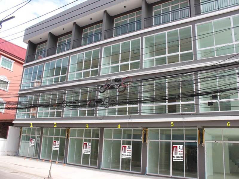 All Pattaya Condos - Commercial building on Naklua area bard new 4 ...